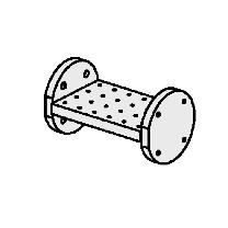 （株）ナベヤ-ゆりかごセット センタータイプ YMC-teraido(テライド)